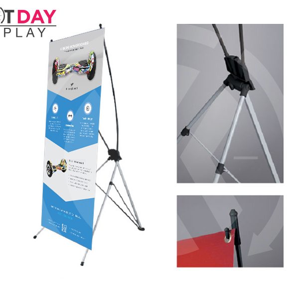 24" x 63" X-Stand Banner - Next Day Display