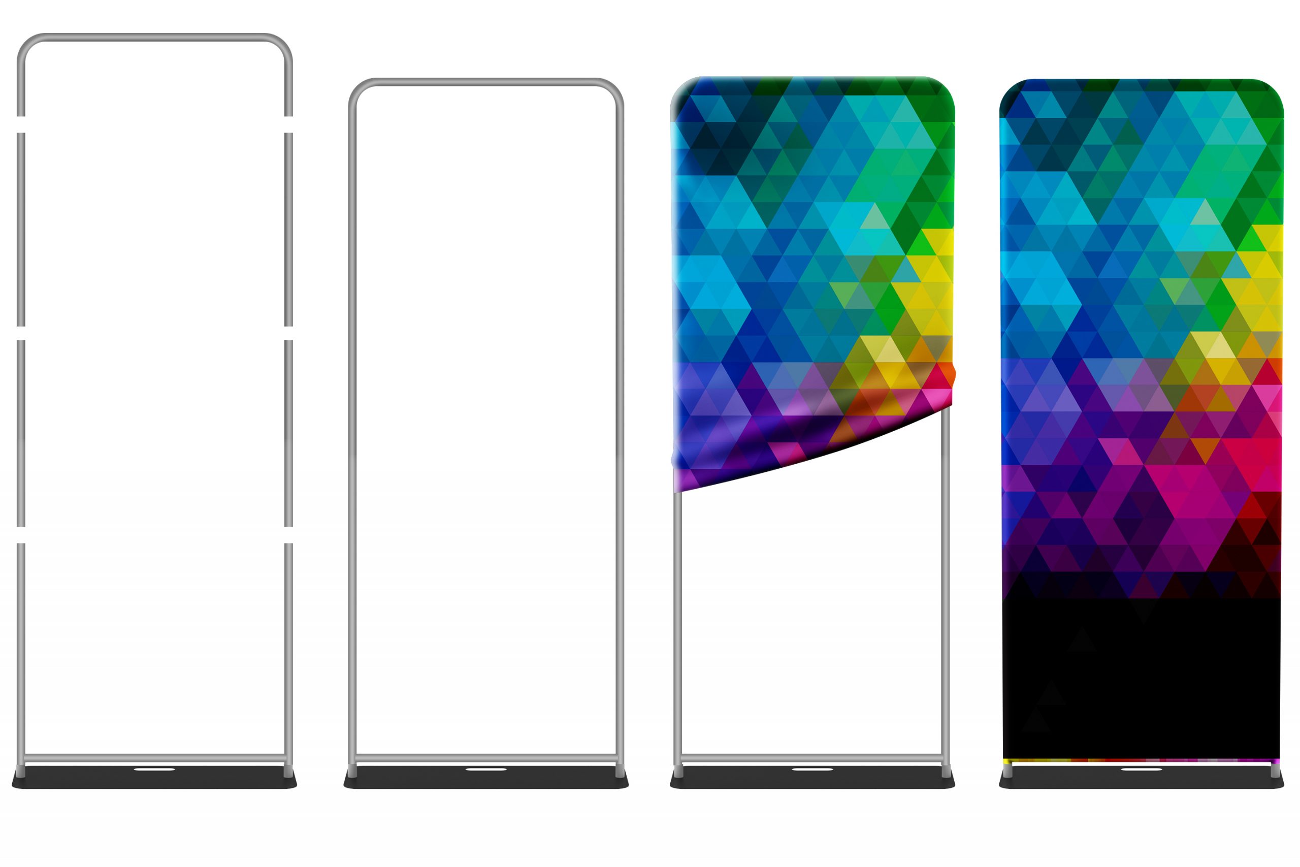 48" x 90" Tension Fabric Stand - Next Day Display