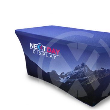 Custom Table Cloths - Next Day Display