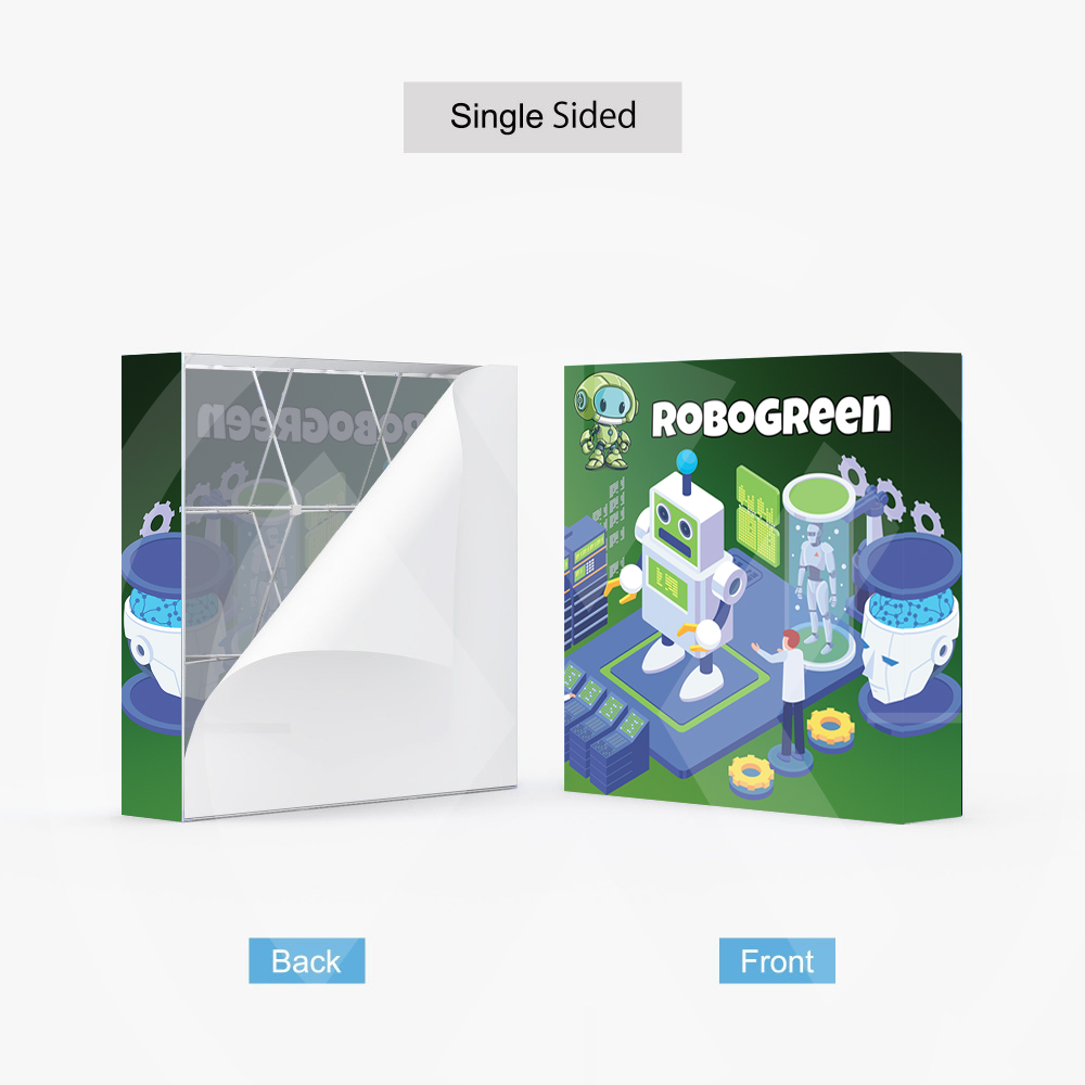 8ft SEG Backlit Pop Up Display - Next Day Display